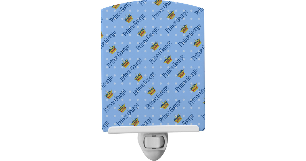 Custom Prince Ceramic Night Light (Personalized) | YouCustomizeIt