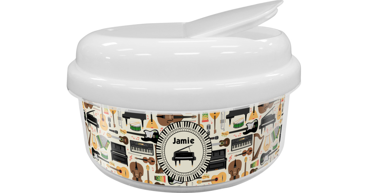 Custom Musical Instruments Snack Container (Personalized) | YouCustomizeIt