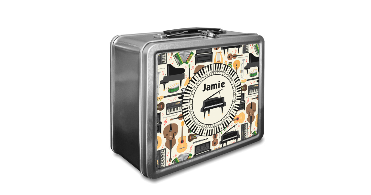 Custom Musical Instruments Lunch Box (Personalized) | YouCustomizeIt
