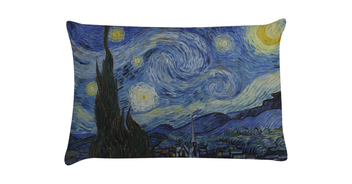 Custom The Starry Night (Van Gogh 1889) Pillow Case - Standard ...