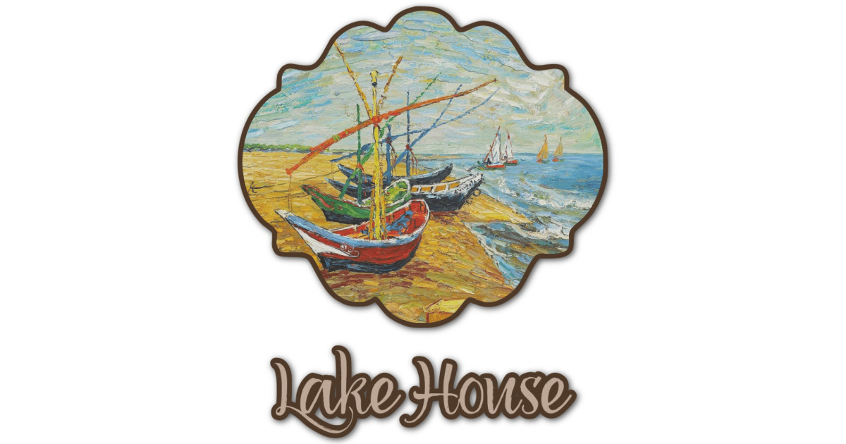 Custom Lake House Graphic Decal - Custom Sizes (Personalized ...