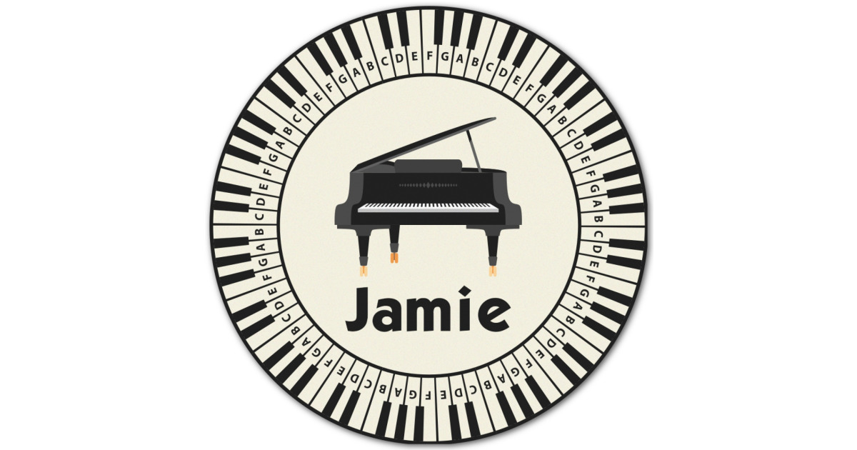 Custom Musical Instruments Monogram Decal - Custom Sizes (Personalized ...