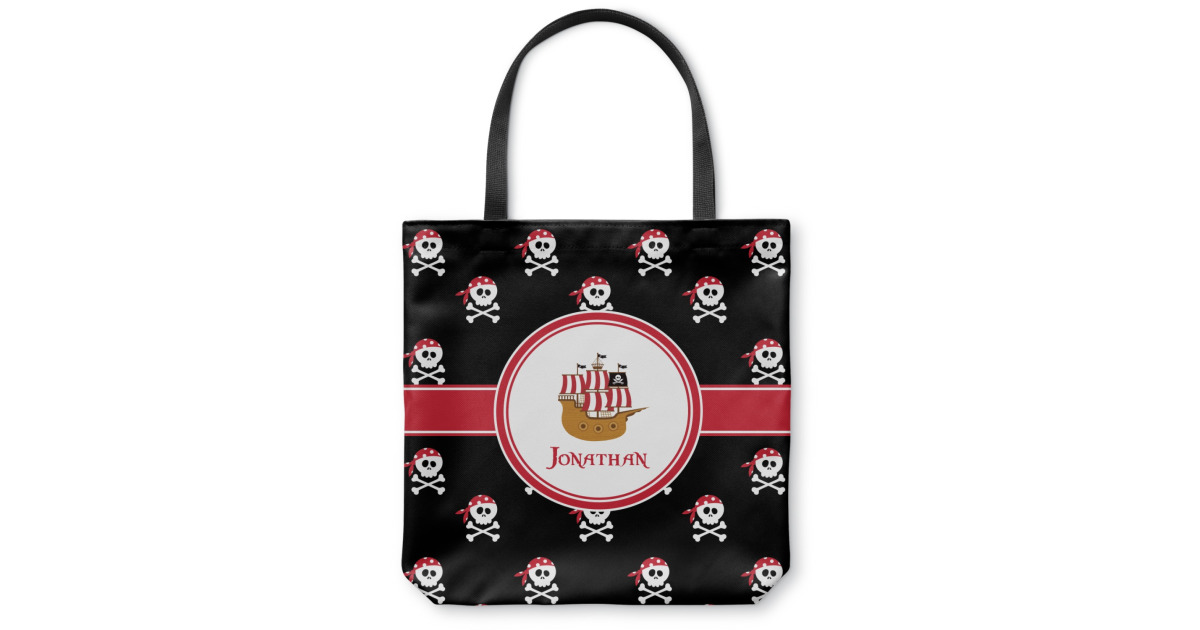 Custom Pirate Canvas Tote Bag (Personalized) | YouCustomizeIt