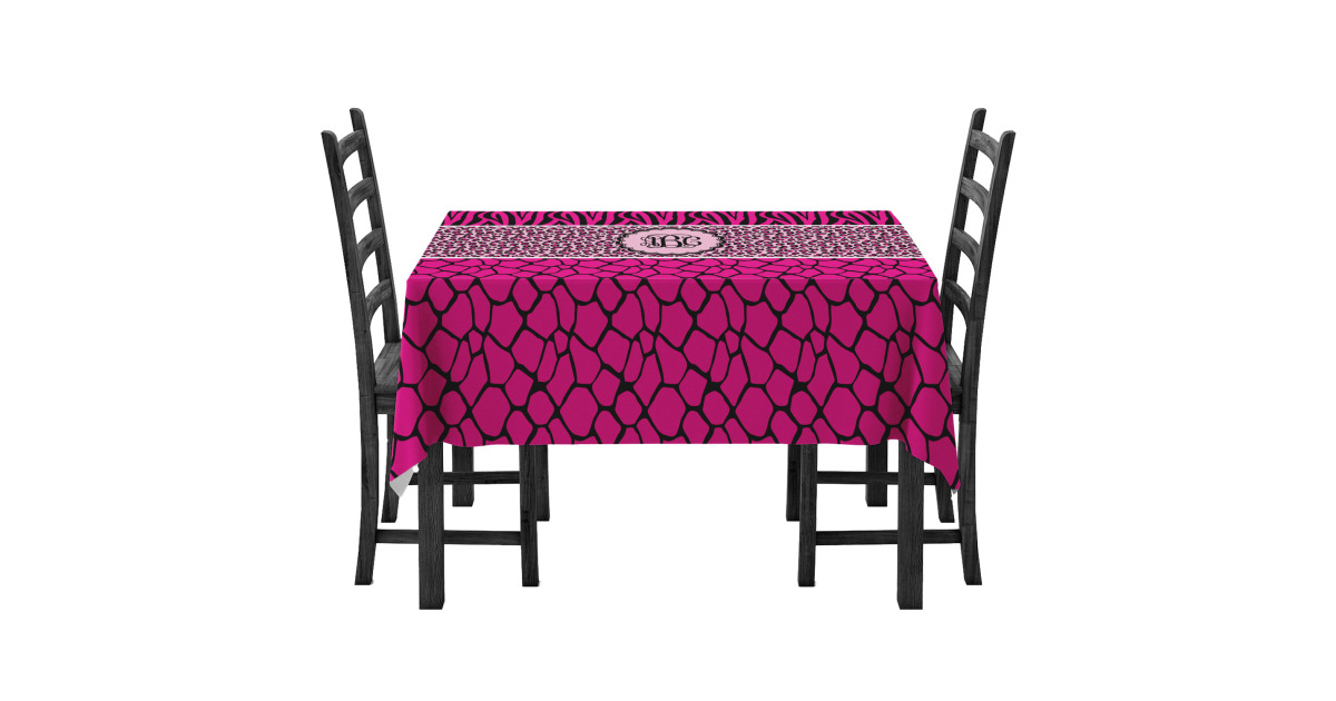 Custom Triple Animal Print Square Table Top (Personalized) | YouCustomizeIt