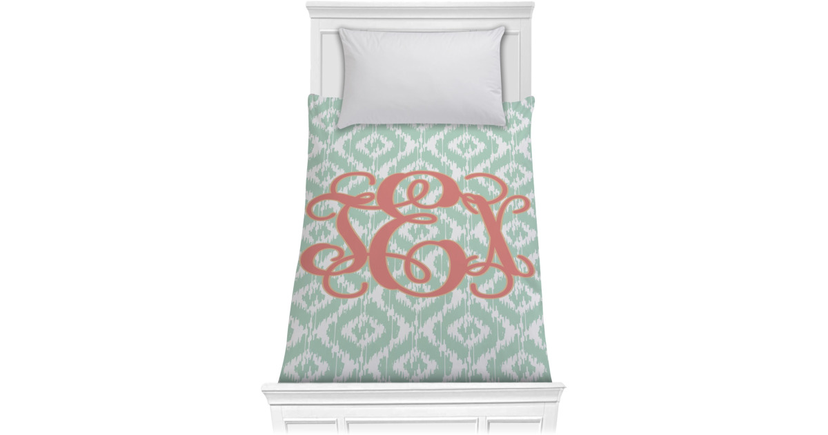 Custom Monogram Comforter - Twin | YouCustomizeIt