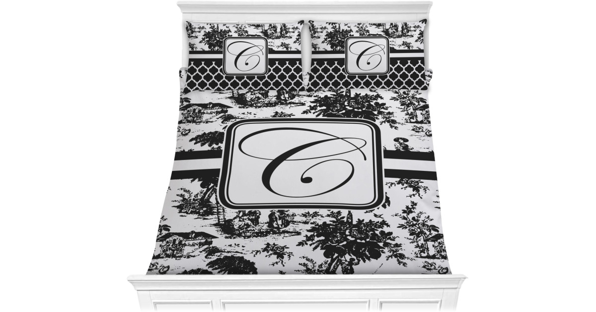 Custom Toile Comforters (Personalized) | YouCustomizeIt