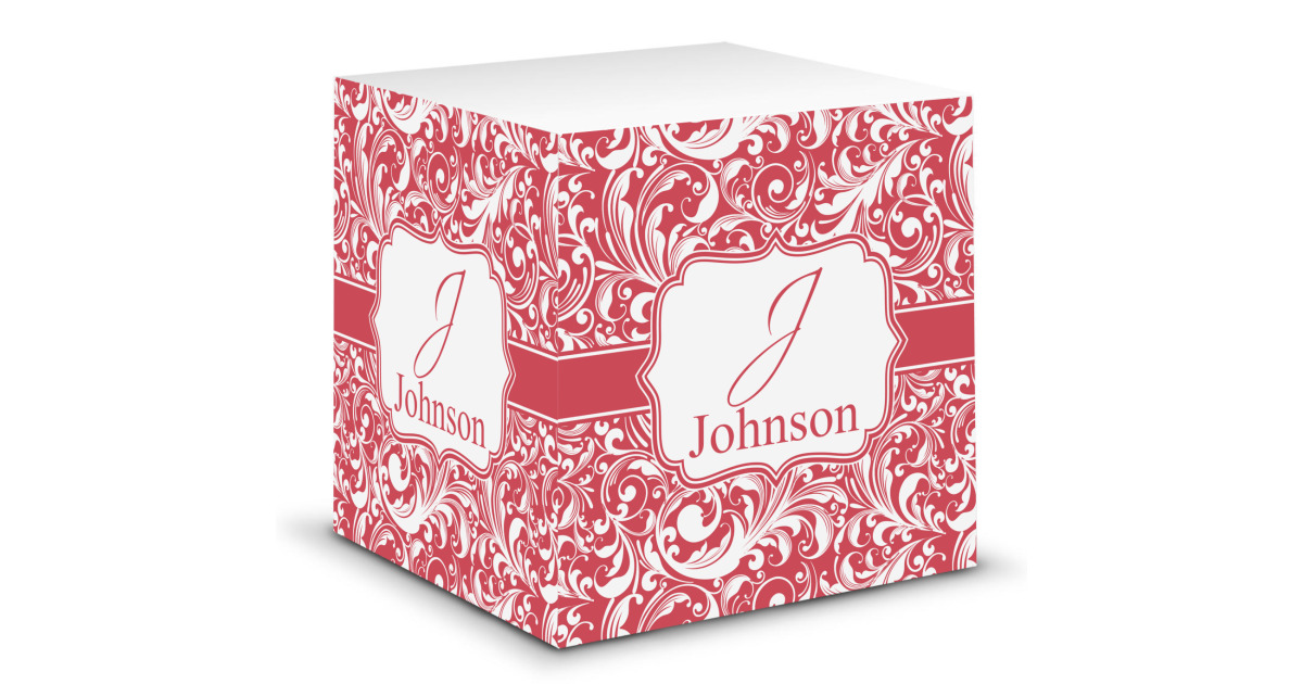 Custom Swirl Sticky Note Cube (Personalized) | YouCustomizeIt