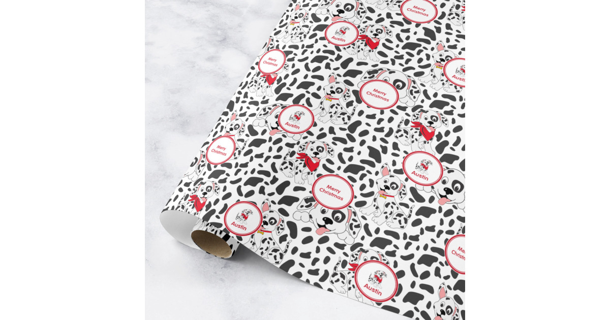 Custom Dalmation Wrapping Paper Roll - Small (Personalized ...