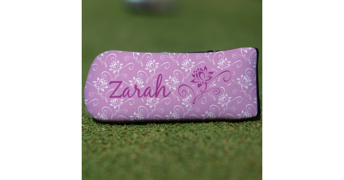 Custom Lotus Flowers Blade Putter Cover (Personalized) | YouCustomizeIt