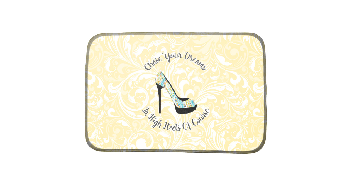 Custom High Heels Dish Drying Mat | YouCustomizeIt