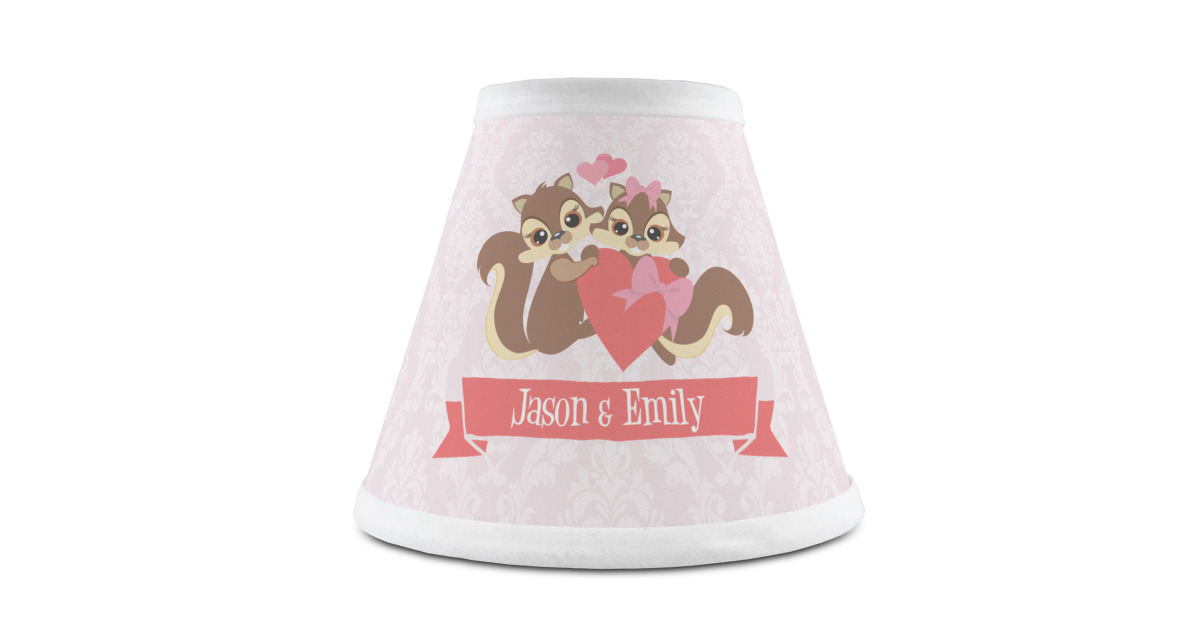 Custom Chipmunk Couple Chandelier Lamp Shade (Personalized ...