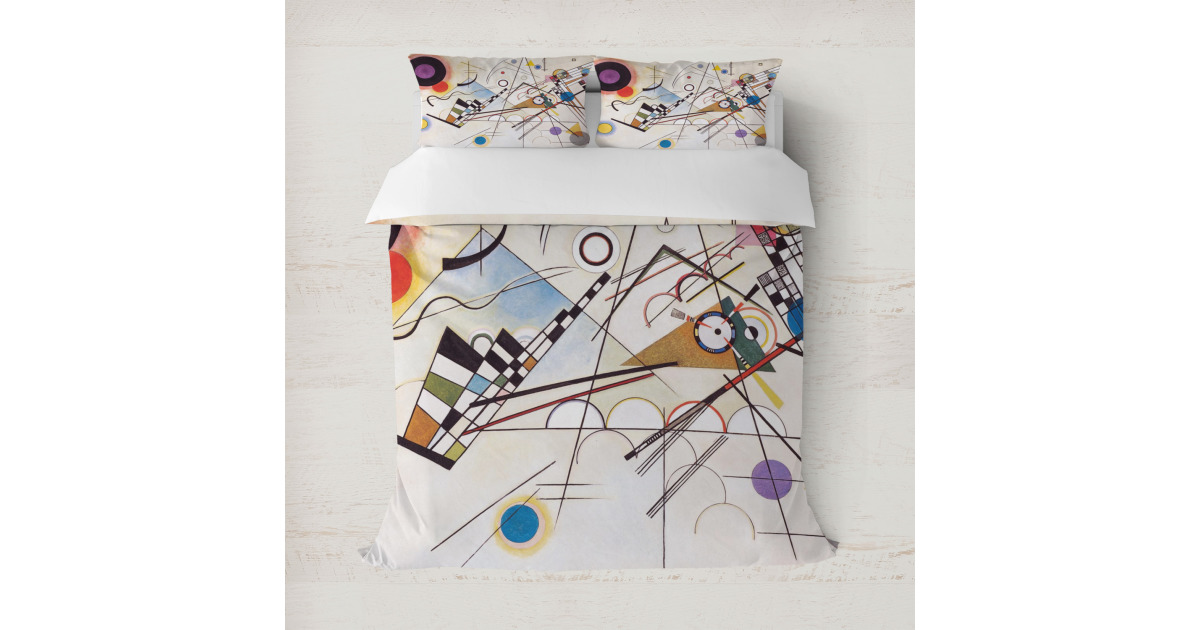 Custom Kandinsky Composition 8 Duvet Cover | YouCustomizeIt