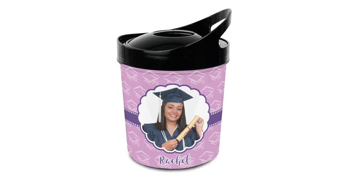 Custom Graduation Plastic Ice Bucket (Personalized) | YouCustomizeIt