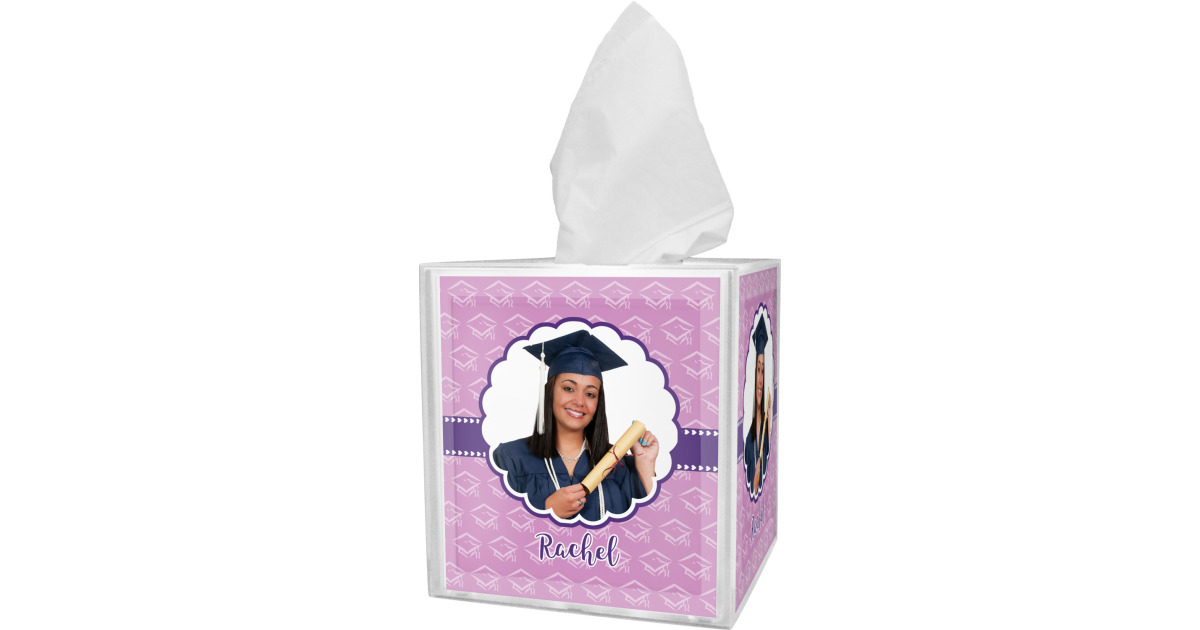 Custom Graduation Tissue Box Cover (Personalized) | YouCustomizeIt
