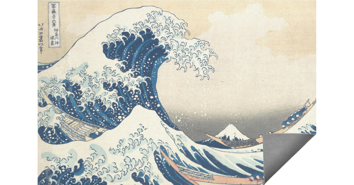 Custom Great Wave off Kanagawa Indoor / Outdoor Rug | YouCustomizeIt