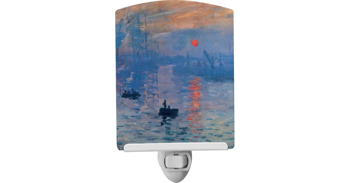 Custom Impression Sunrise Ceramic Night Light | YouCustomizeIt