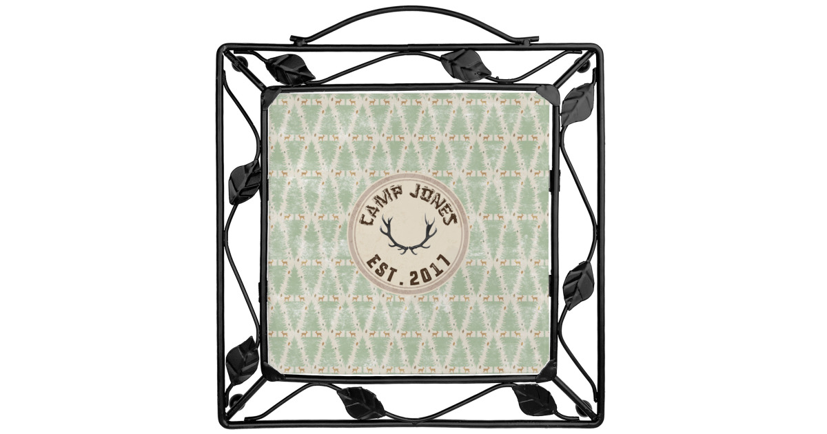 Custom Deer Square Trivet (Personalized) | YouCustomizeIt