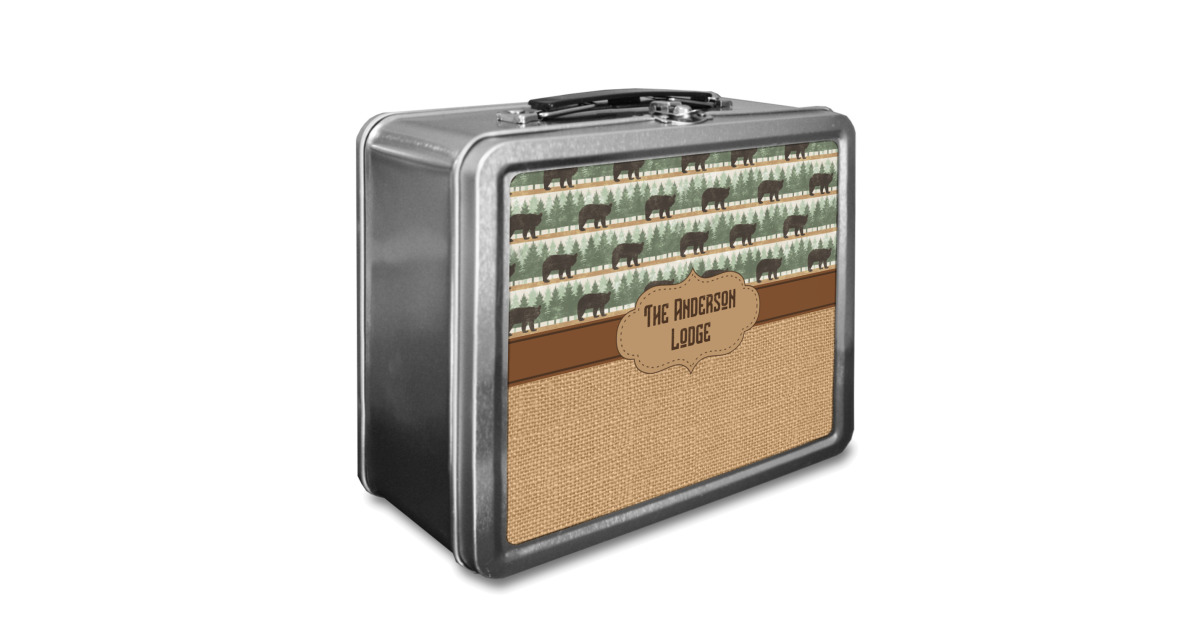 Custom Cabin Lunch Box (Personalized) | YouCustomizeIt