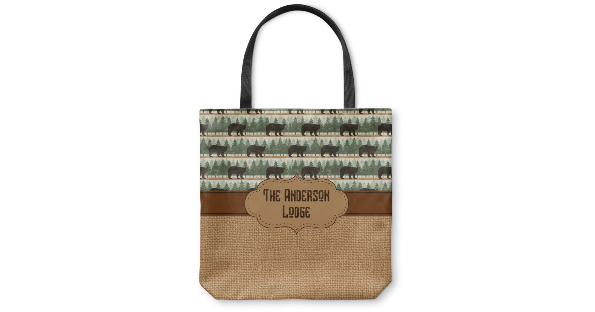 Custom Cabin Canvas Tote Bag (Personalized) | YouCustomizeIt