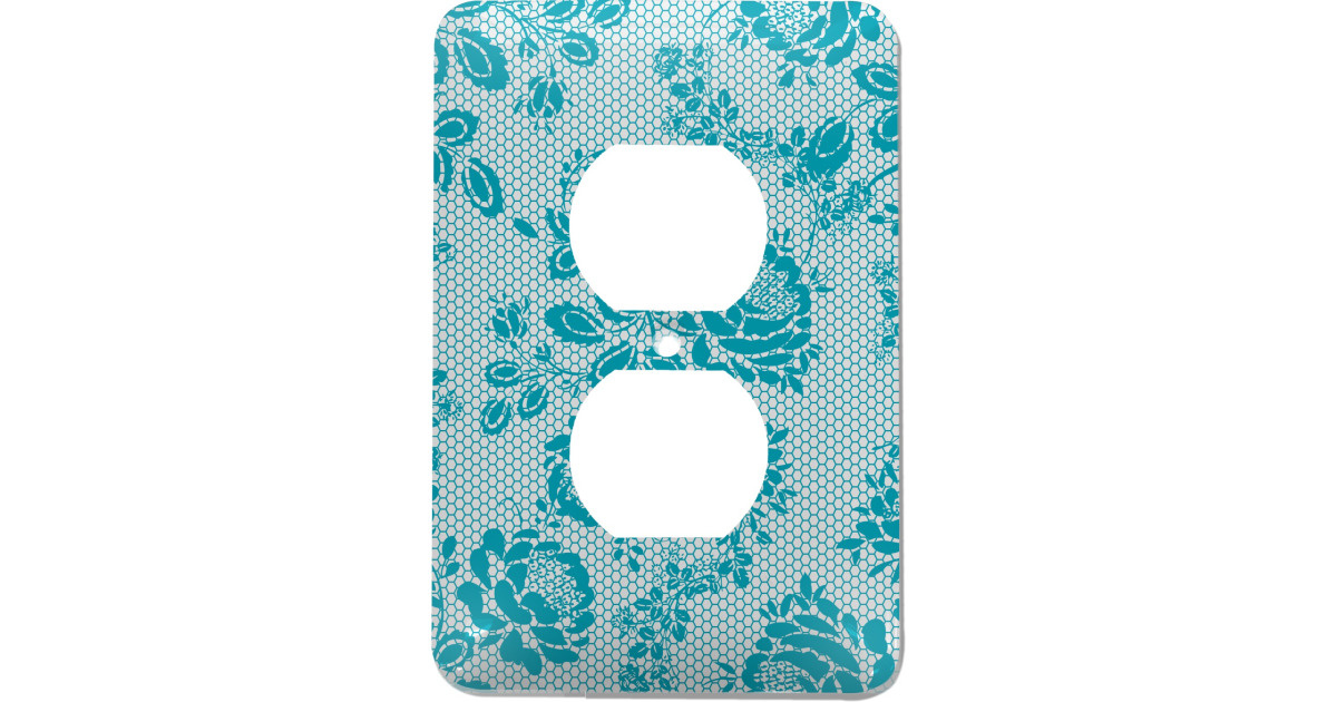 Custom Lace Electric Outlet Plate | YouCustomizeIt