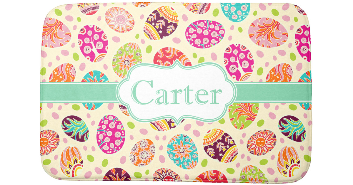 Custom Easter Eggs Dish Drying Mat (Personalized) | YouCustomizeIt