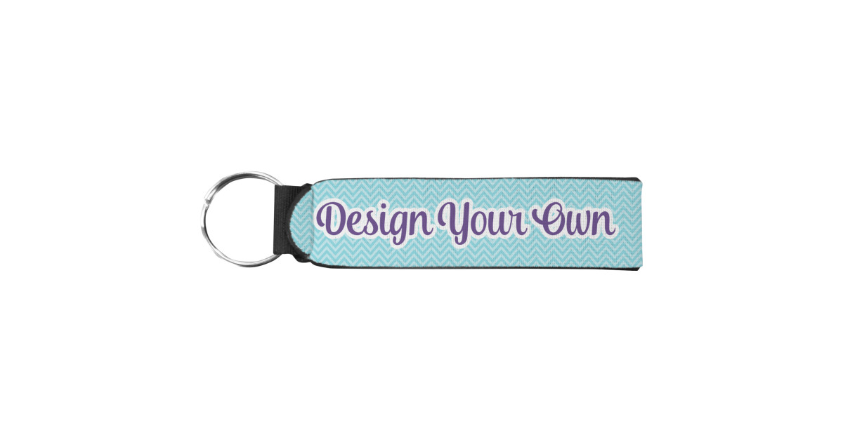 Custom Neoprene Keychain Fobs | Design & Preview Online | YouCustomizeIt