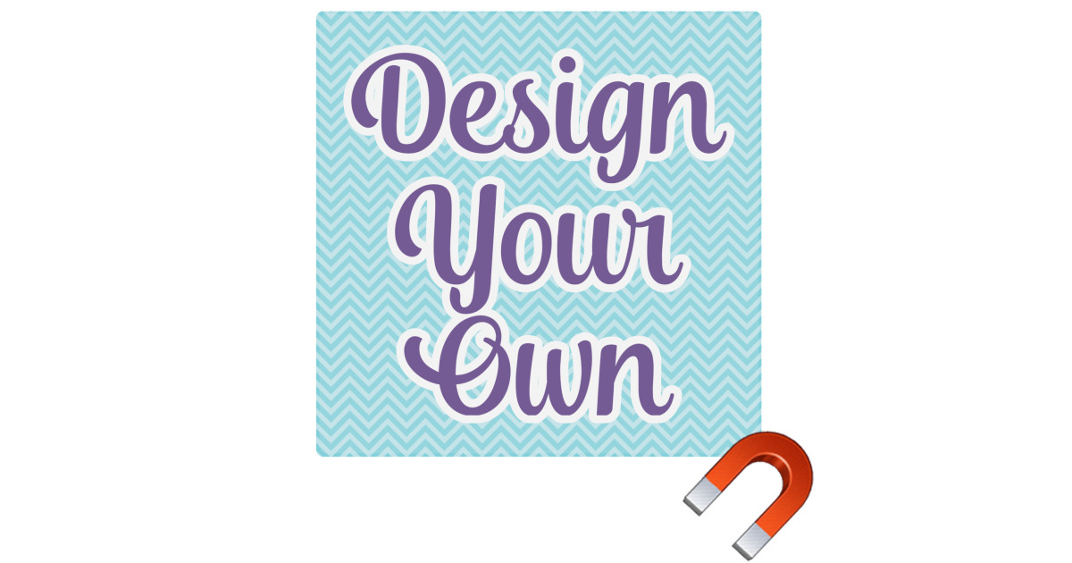 Custom Square Car Magnets - 10" | Design & Preview Online | YouCustomizeIt