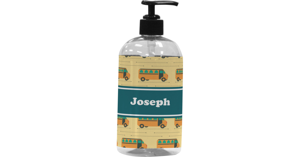 Custom School Bus Plastic Soap / Lotion Dispenser (Personalized ...