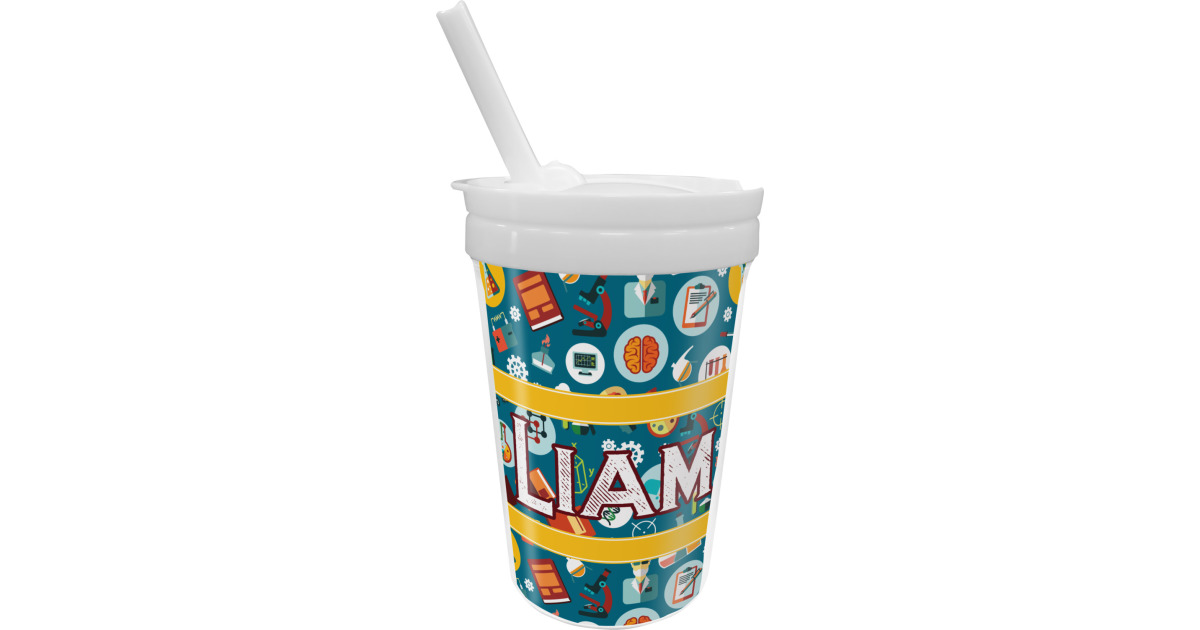 Custom Rocket Science Sippy Cup with Straw (Personalized) | YouCustomizeIt