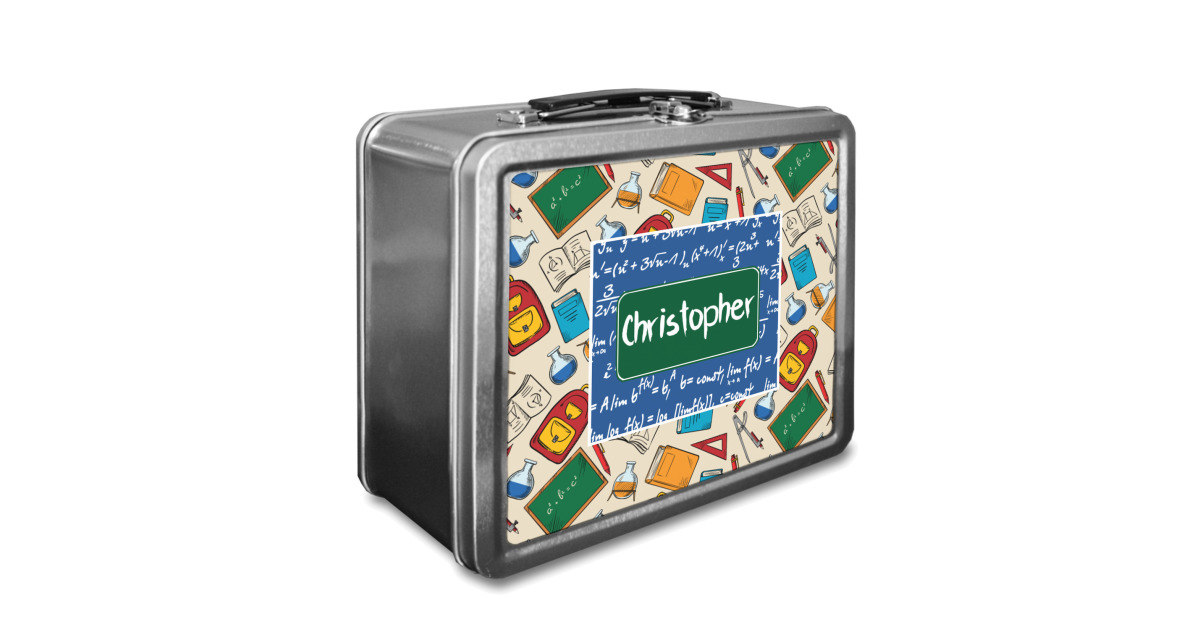 Custom Math Lesson Lunch Box (Personalized) | YouCustomizeIt