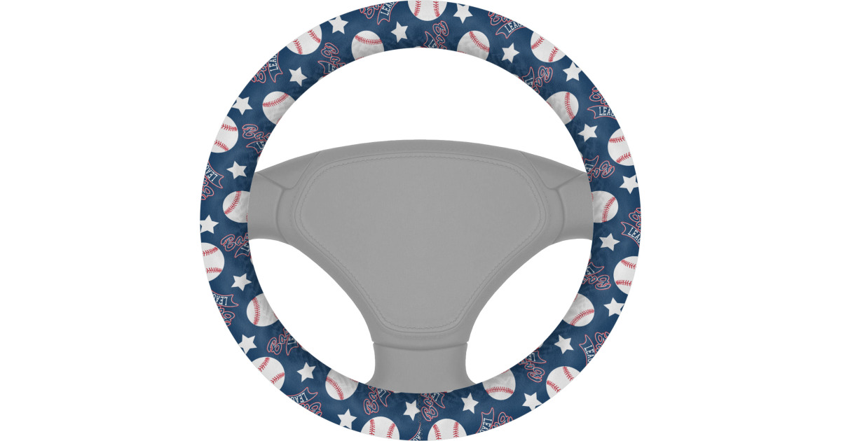 Custom Baseball Steering Wheel Cover | YouCustomizeIt
