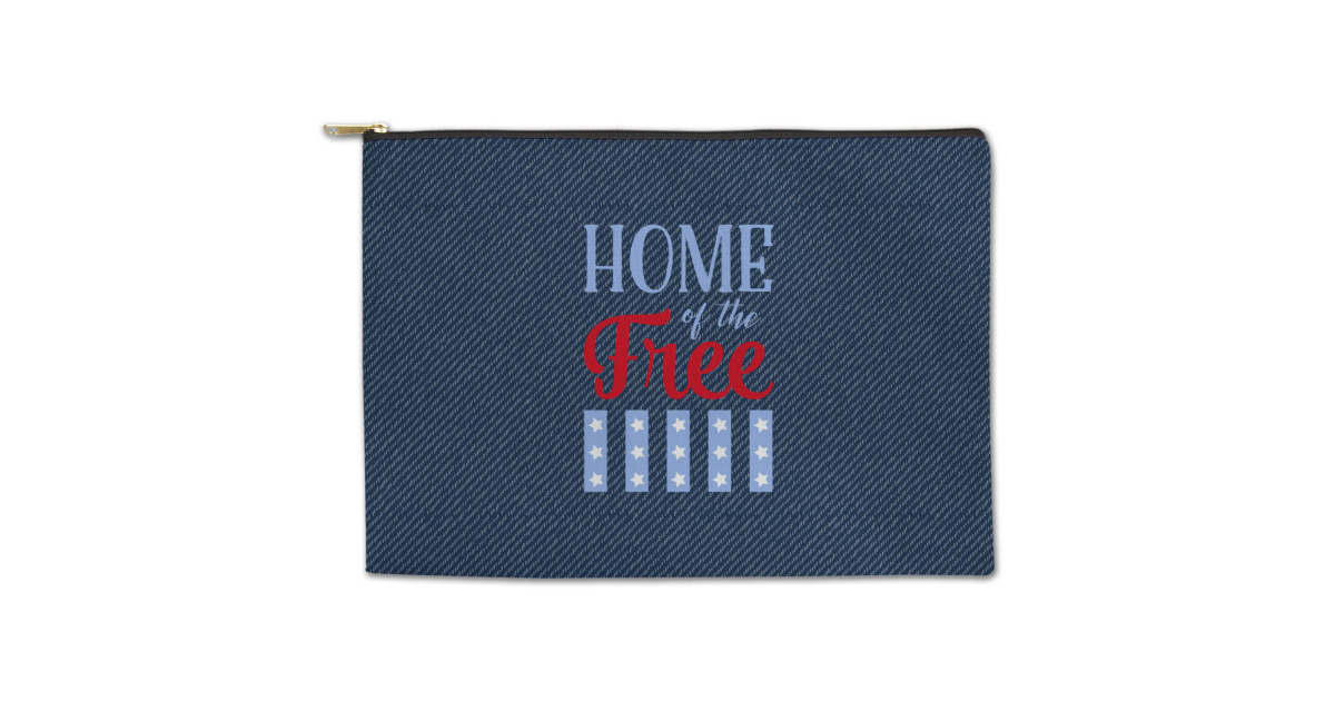 Custom American Quotes Zipper Pouch (Personalized) | YouCustomizeIt