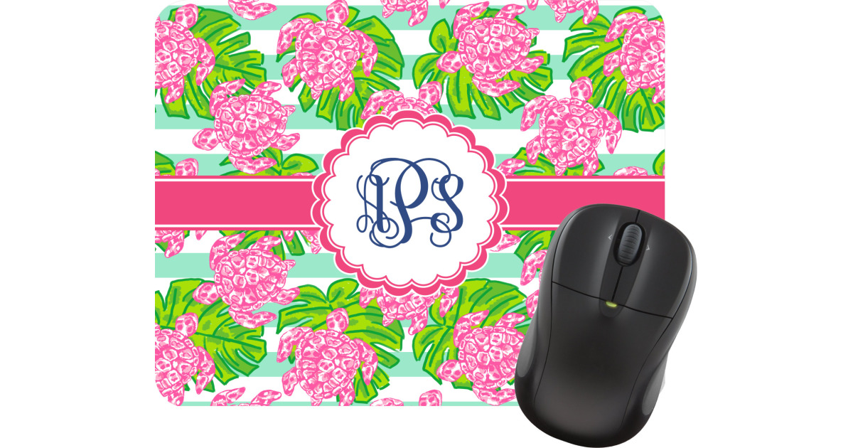 Custom Preppy Rectangular Mouse Pad (Personalized) | YouCustomizeIt