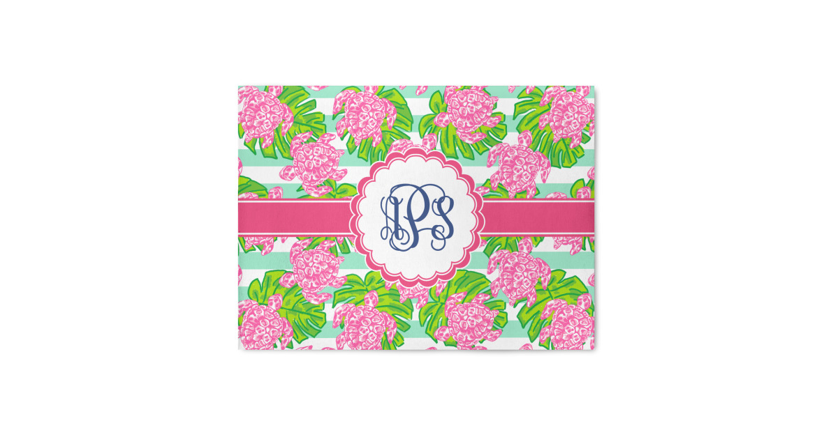 Custom Preppy Area Rug (Personalized) | YouCustomizeIt