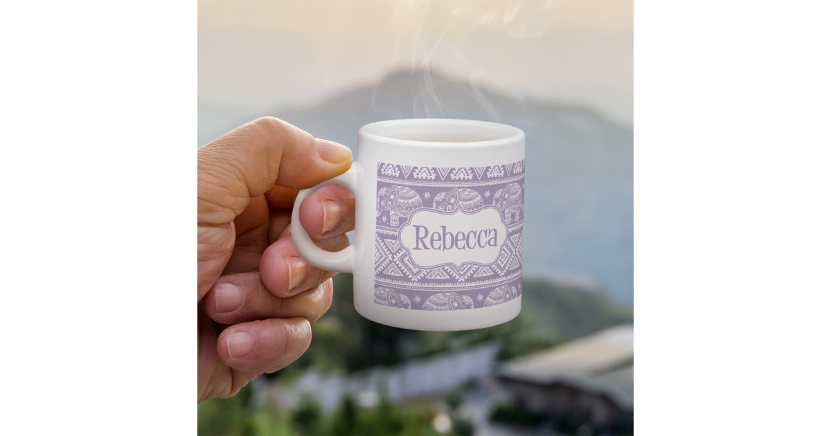 Custom Baby Elephant Single Shot Espresso Cup - Single (Personalized ...