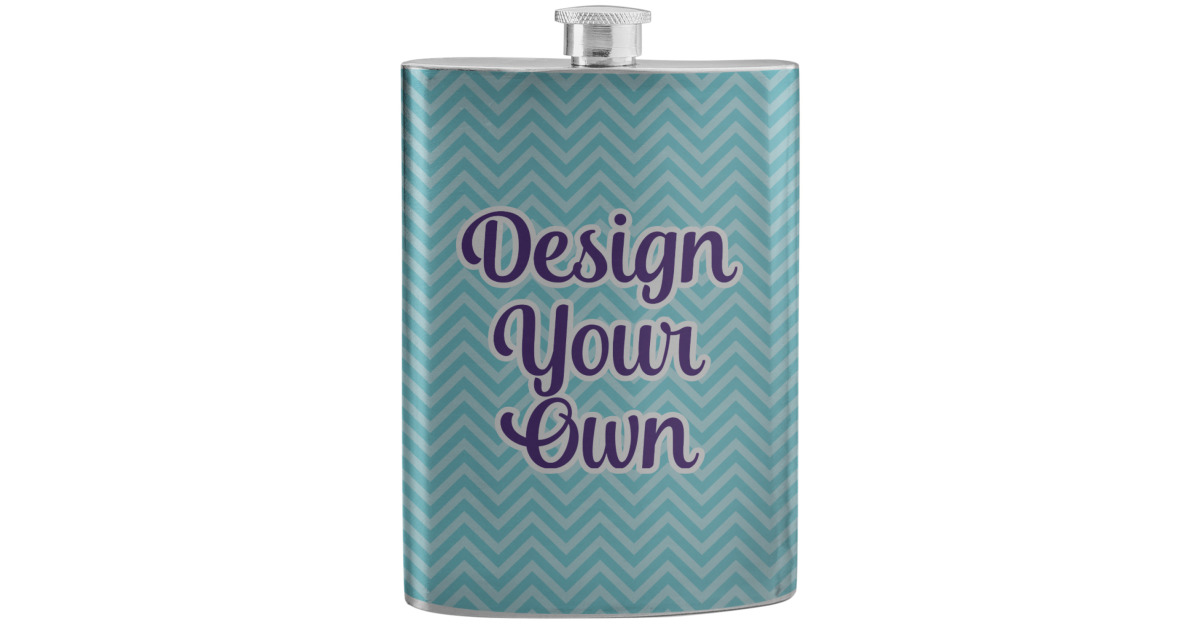 Custom Stainless Steel Flasks | Design & Preview Online | YouCustomizeIt
