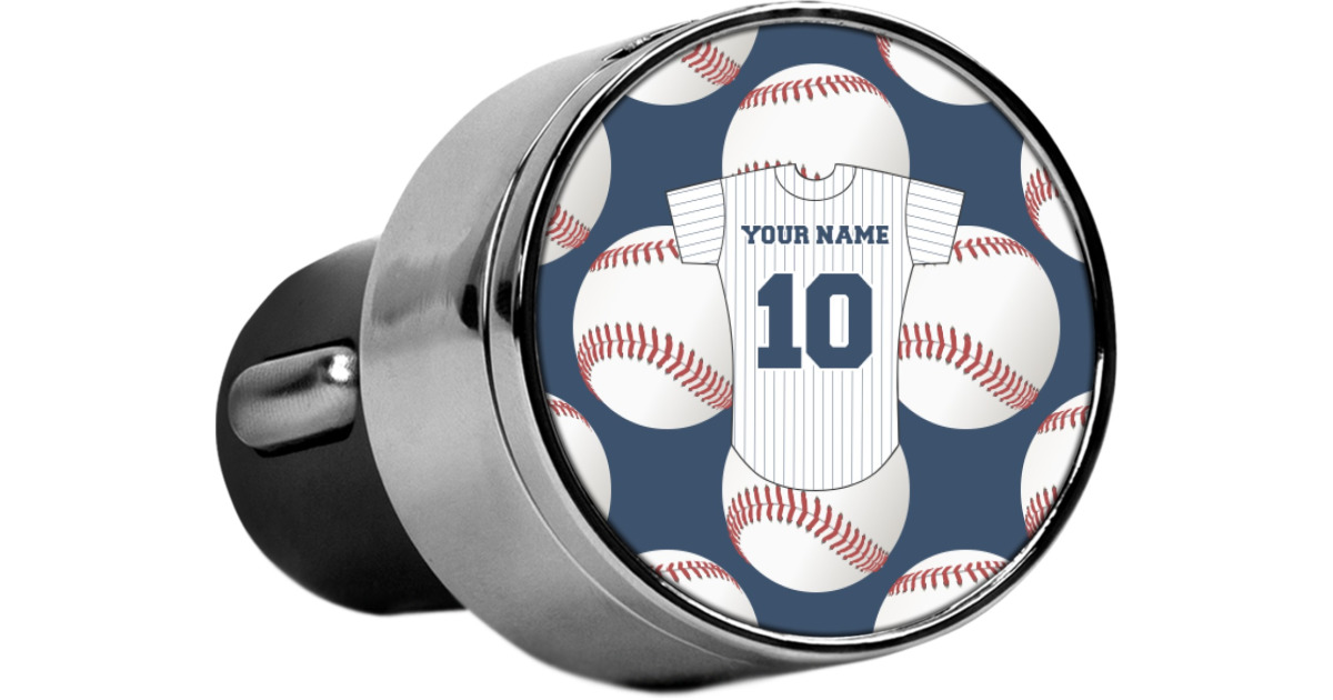 Custom Baseball Jersey USB Car Charger (Personalized) | YouCustomizeIt