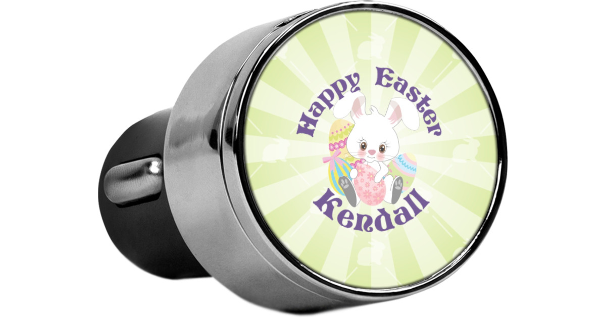 Custom Easter Bunny USB Car Charger (Personalized) | YouCustomizeIt