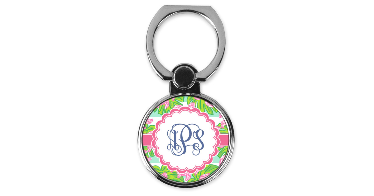 Custom Preppy Cell Phone Ring Stand & Holder (Personalized ...