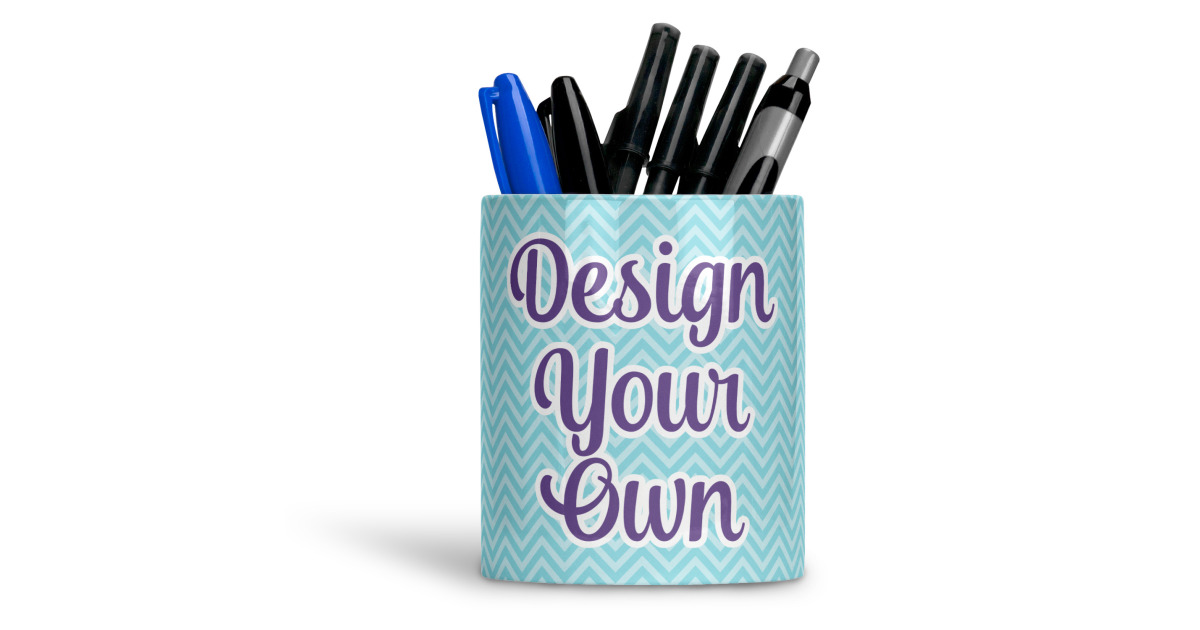 Custom Ceramic Pen Holders | Design & Preview Online | YouCustomizeIt