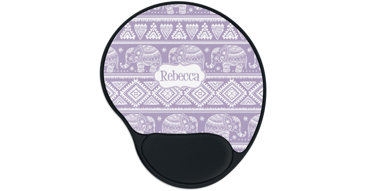Custom Baby Elephant Mouse Pad with Wrist Support | YouCustomizeIt