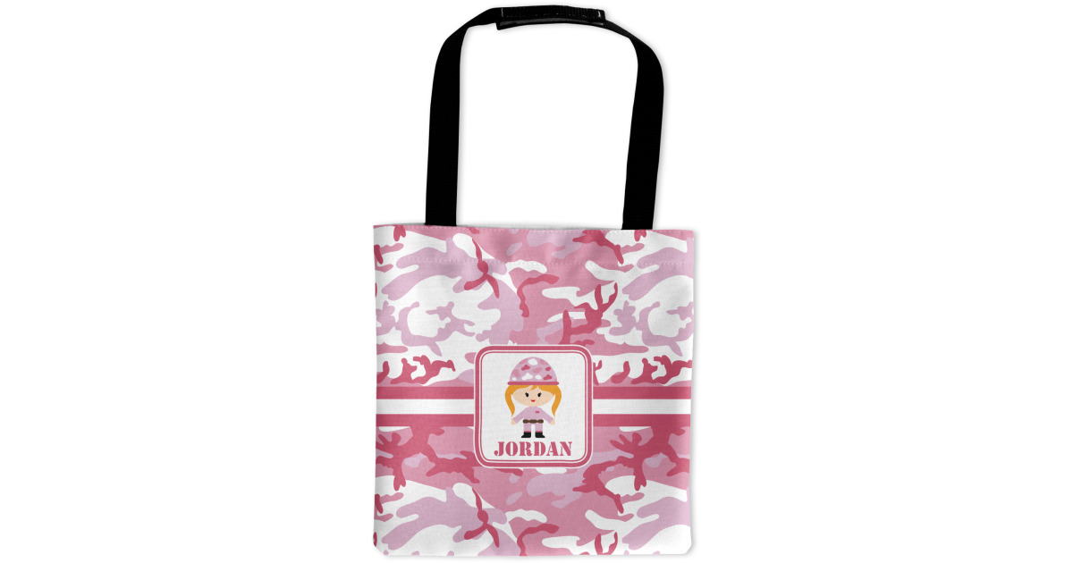 Custom Pink Camo Auto Back Seat Organizer Bag (Personalized ...