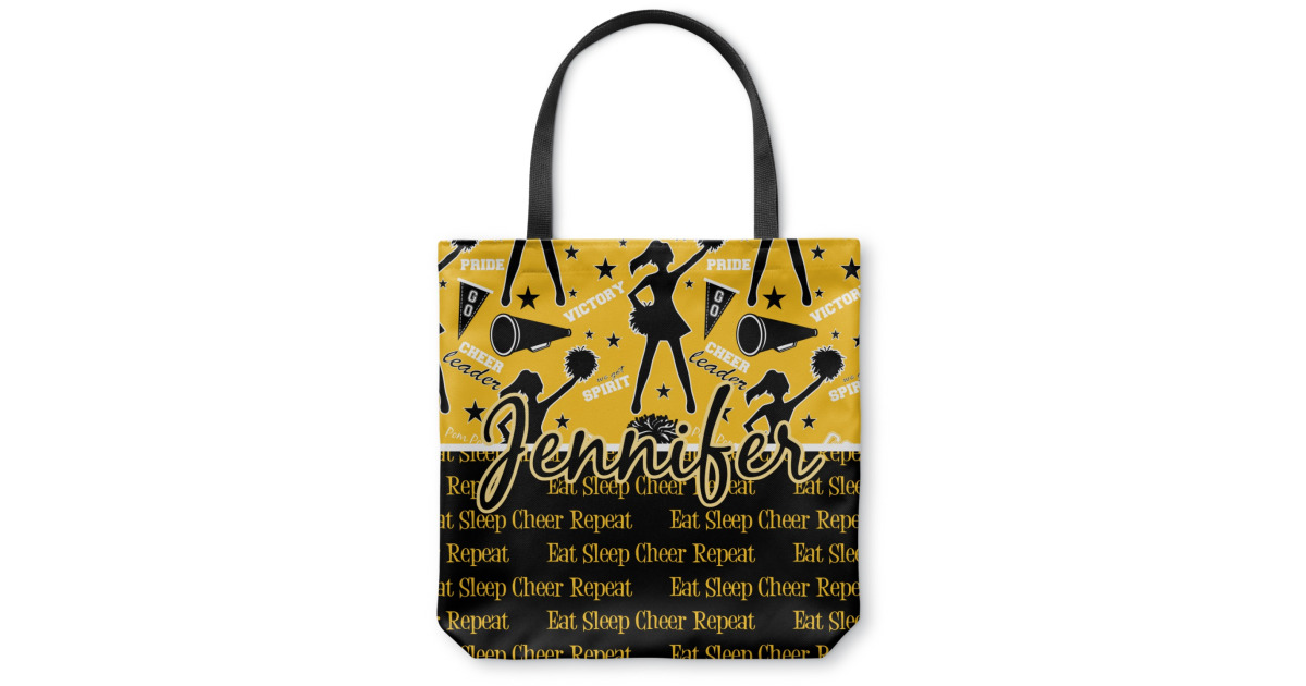 Custom Cheer Canvas Tote Bag (Personalized) | YouCustomizeIt