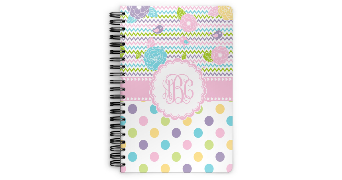Custom Girly Girl Spiral Notebook (Personalized) | YouCustomizeIt