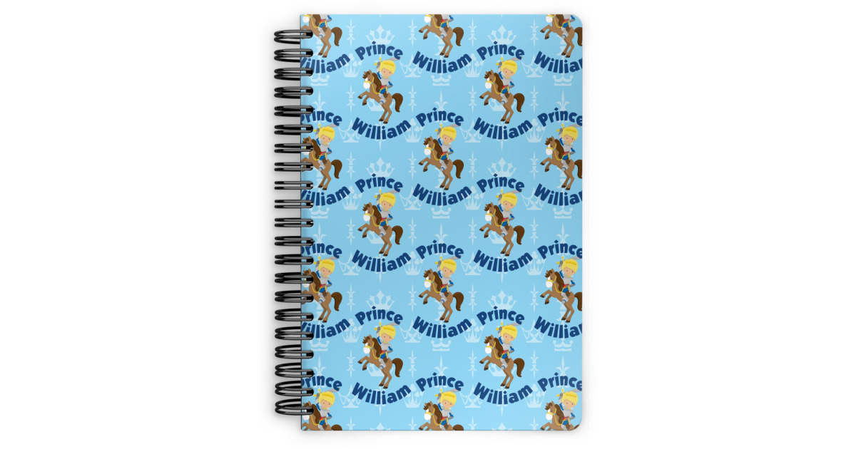 Custom Custom Prince Spiral Notebook (Personalized) | YouCustomizeIt