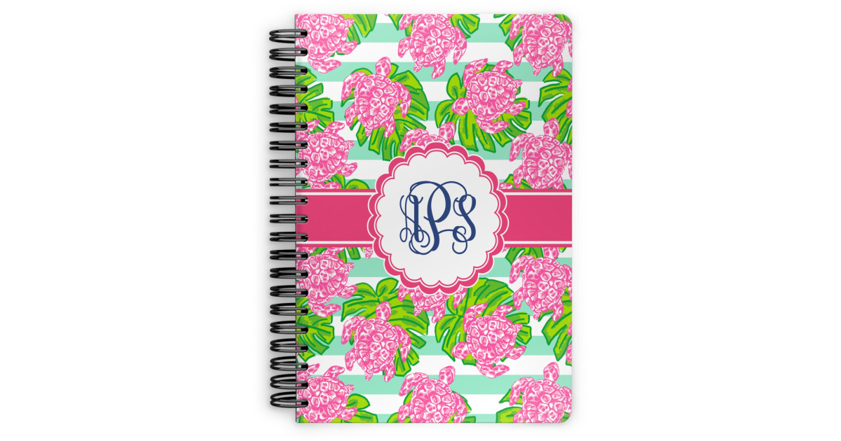 Custom Preppy Spiral Notebook (Personalized) | YouCustomizeIt