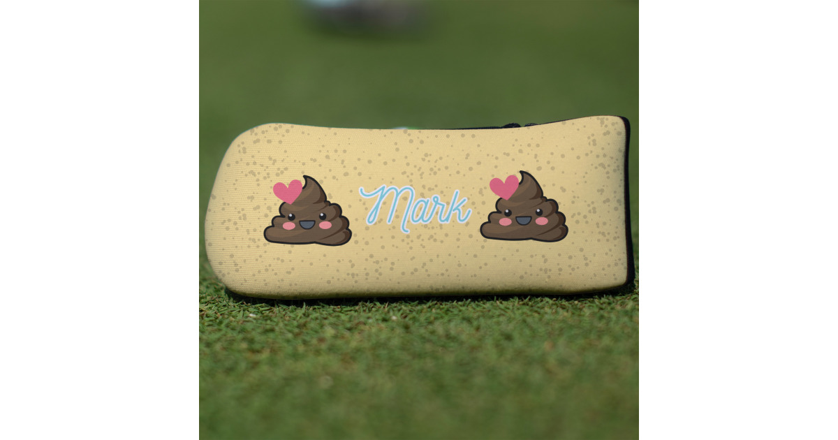 Custom Poop Emoji Blade Putter Cover (Personalized) | YouCustomizeIt
