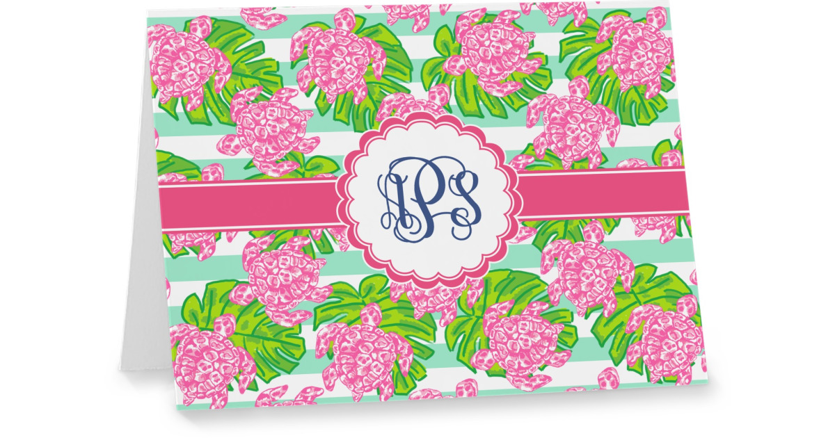 Custom Preppy Note cards (Personalized) | YouCustomizeIt