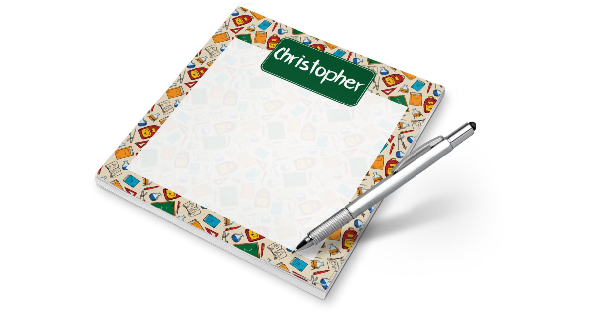 Custom Math Lesson Notepad (Personalized) | YouCustomizeIt