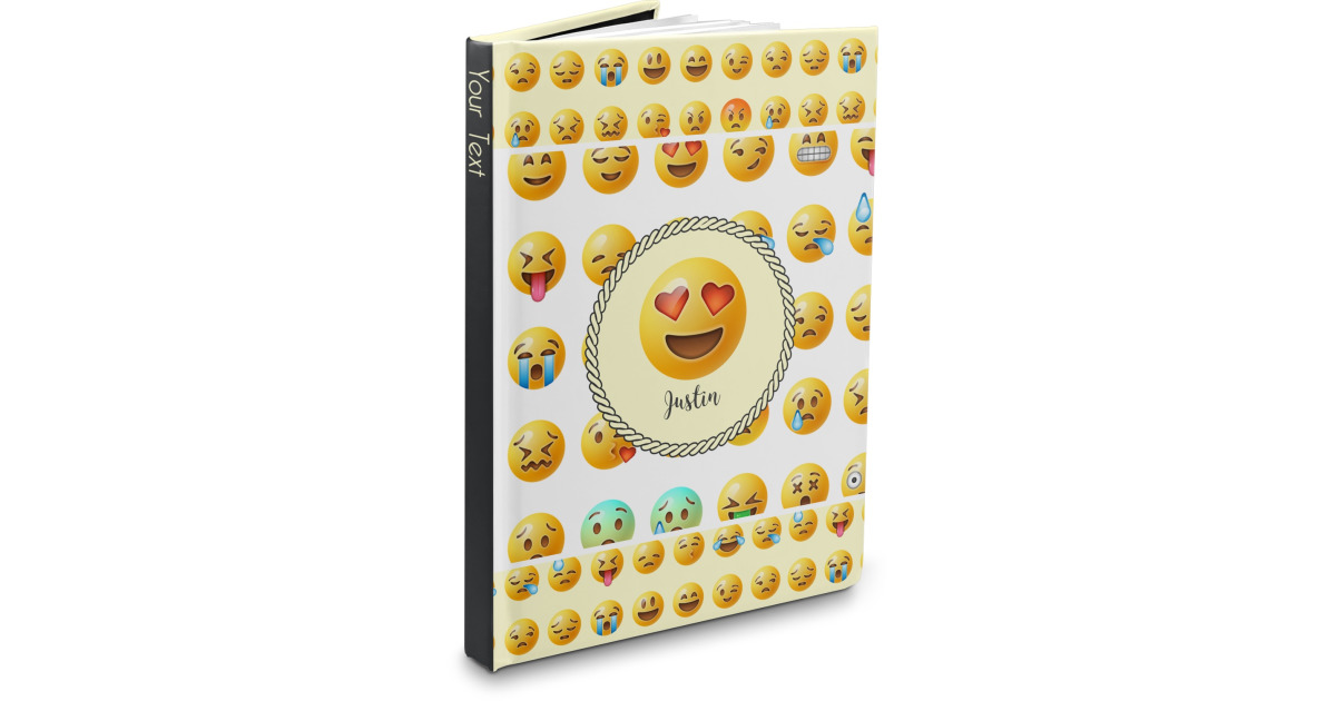 Custom Emojis Hardbound Journal - 5.75" x 8" (Personalized ...
